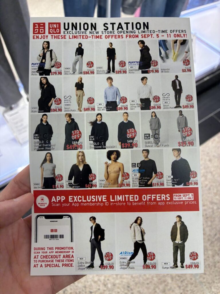 Uniqlo Launches Strategic Transit Location at Union Station Toronto ...