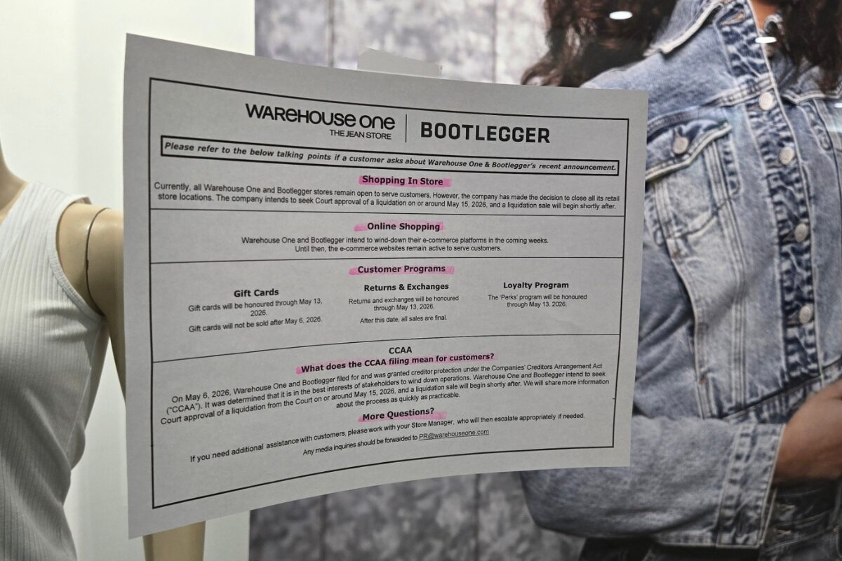 Warehouse One and Bootlegger Are Closing Every Store in Canada - 6ix Retail
